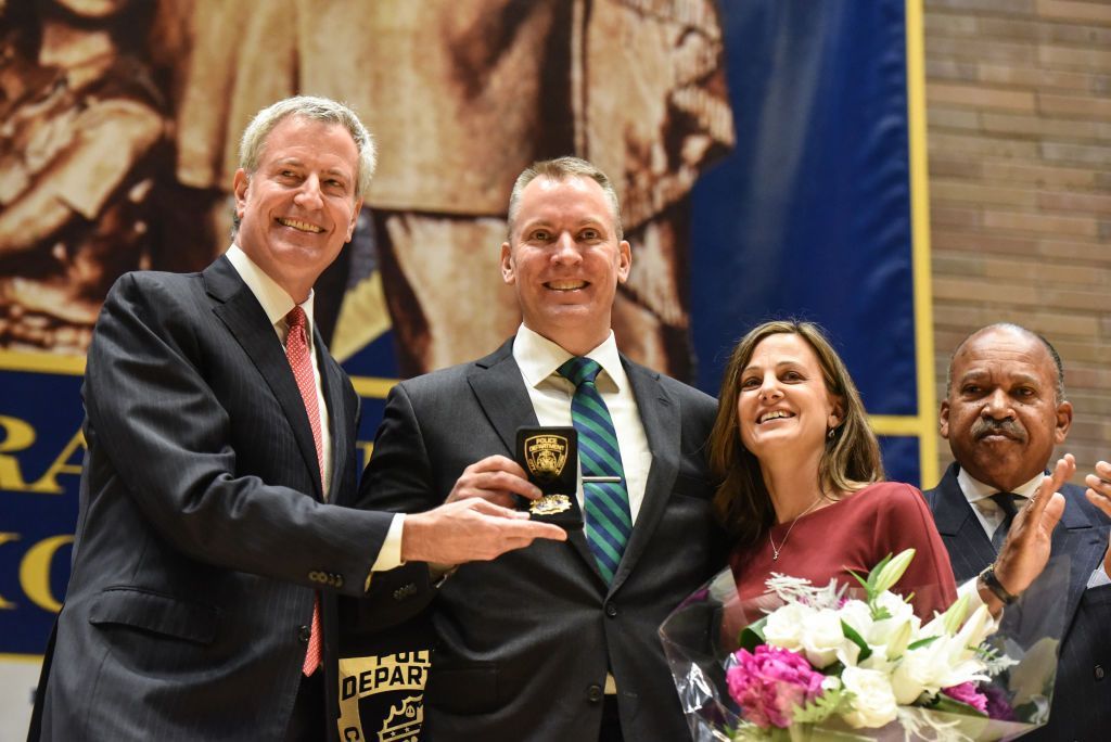 NYPD Commissioner Dermot Shea sworn in as 44th Commissioner