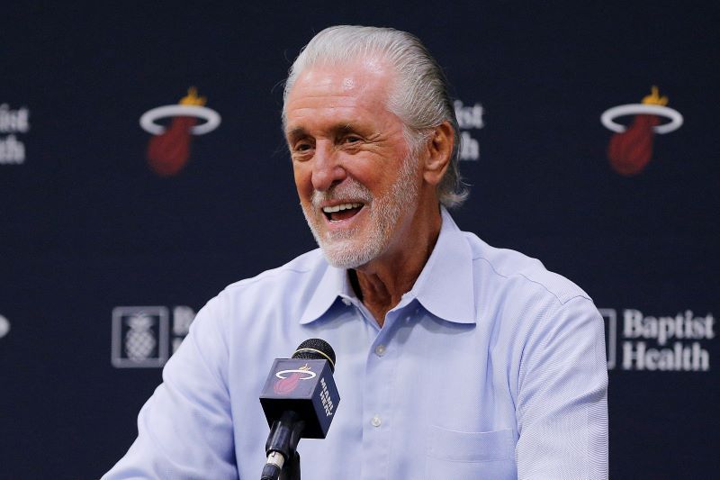Career of Pat Riley, president and former coach of the Miami Heat