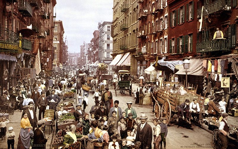 Tenement Houses In 1900