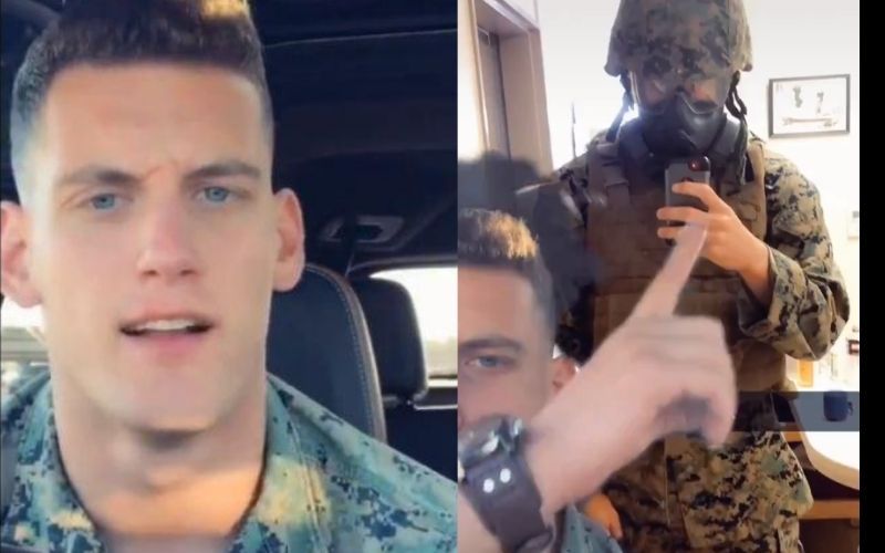 US Marine’s plea for public to wear COVID-19 mask goes viral