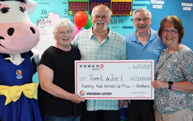 Two friends split $22 million lotto jackpot thanks to 30-year-old pact