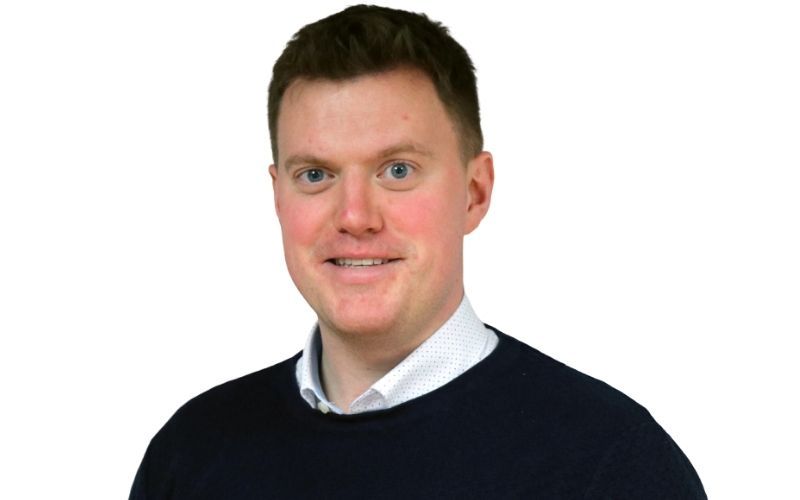 Shane Curley, Galway County Councillor, talks with James Mahon