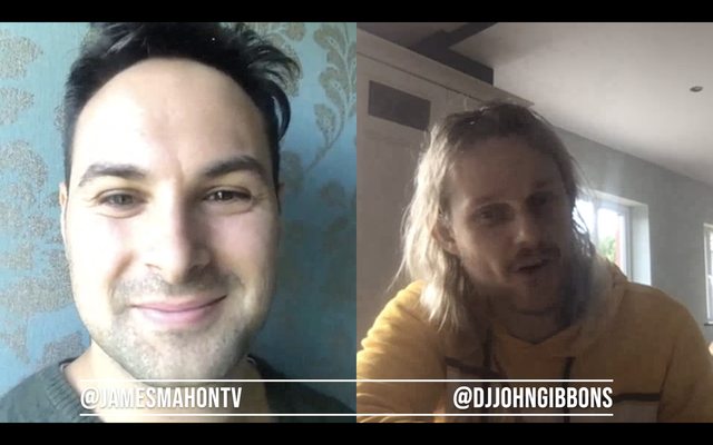 DJ John Gibbons chats with James Mahon