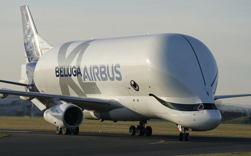 "Absolutely Adorable" Beluga plane lands at Shannon Airport