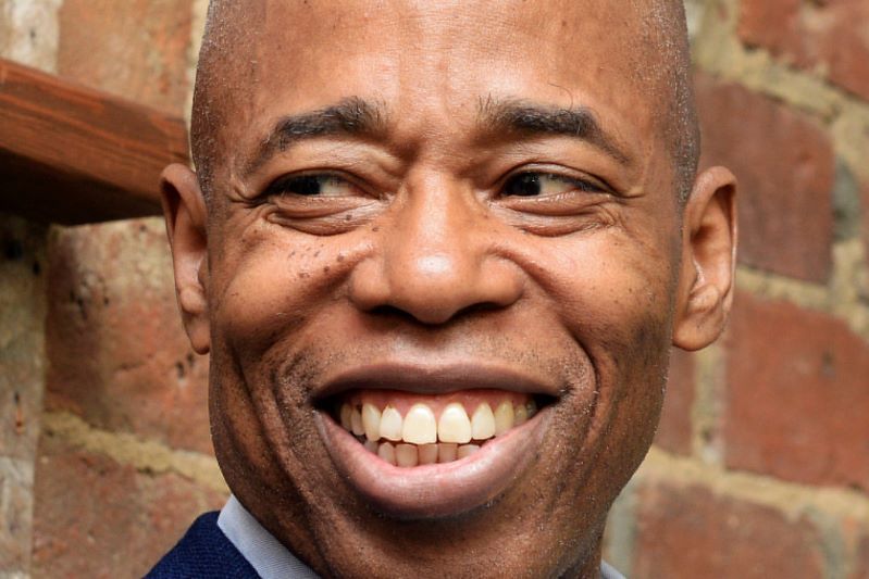 Eric Adams: NYC mayoral candidate attends Irish American event