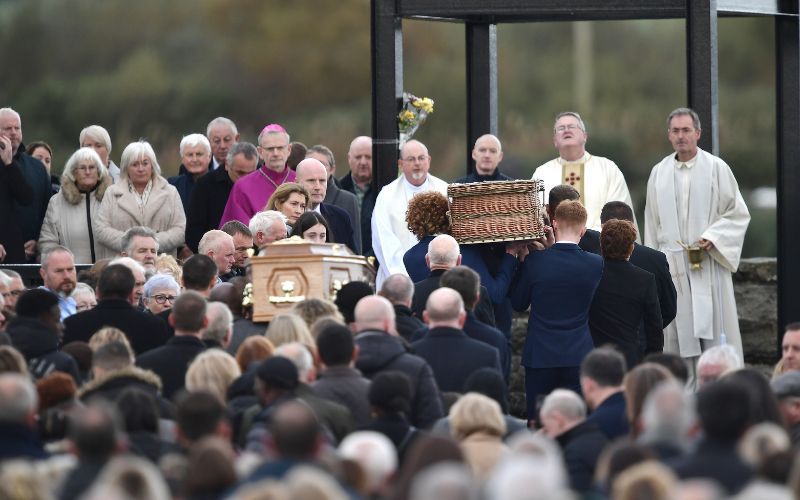Father and daughter killed in Creeslough explosion laid to rest