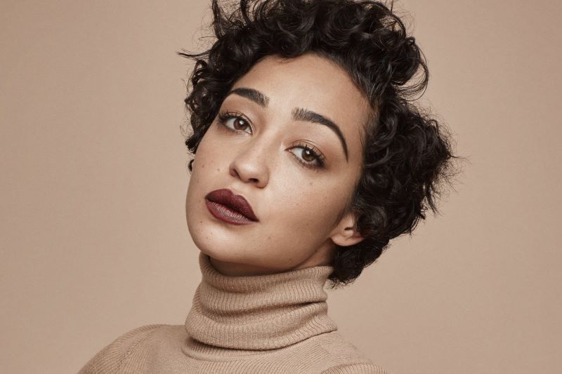 Ruth Negga stars in Dan Levy's new Netflix film "Good Grief"