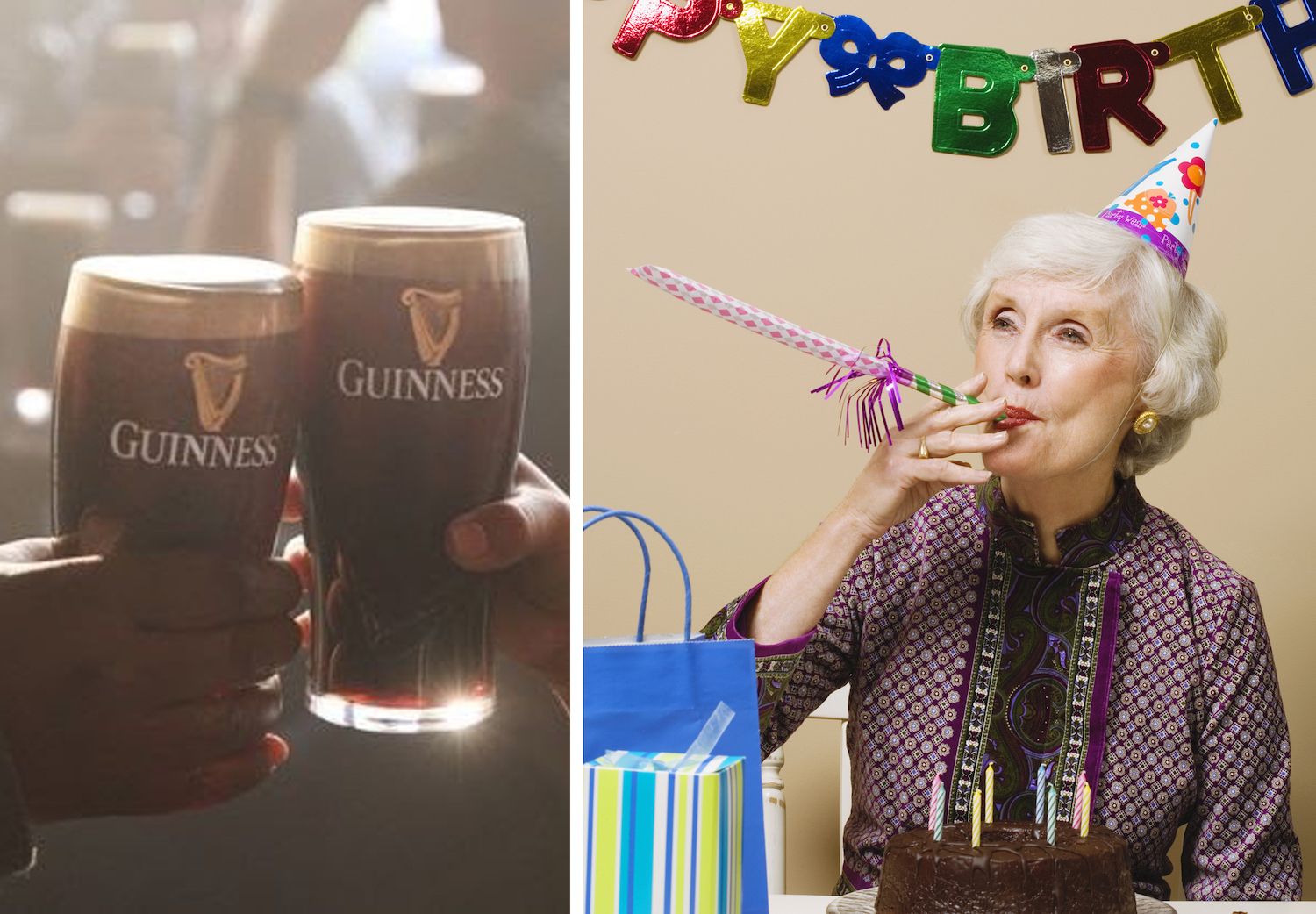 Mary Flip (101) celebrated her birthday with Guinness