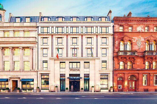 The magical Westin Hotel in Dublin
