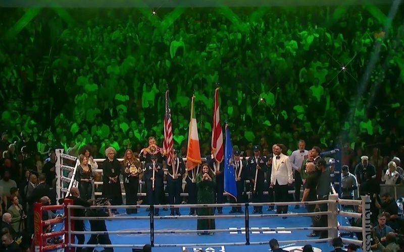 Beautiful Irish national anthem from Katie Taylor fight goes viral