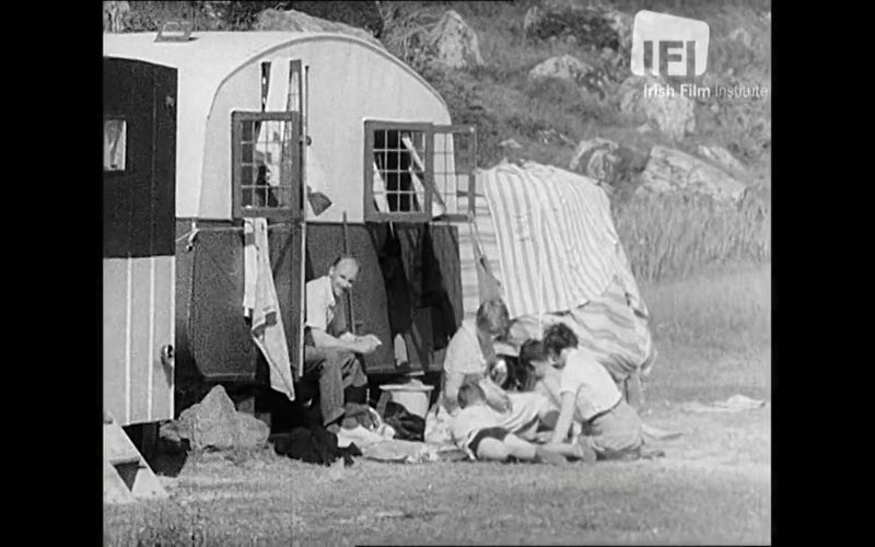 Summer on the sunny "Irish Riviera" in 1936 from the IFI