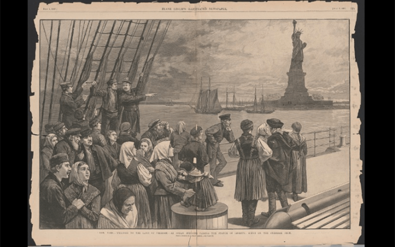 Irish Famine ship Patrick Henry arrives in NYC, July 27, 1847