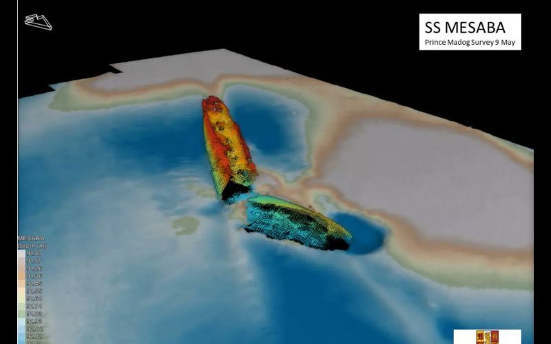 SS Mesaba shipwreck found in Irish Sea
