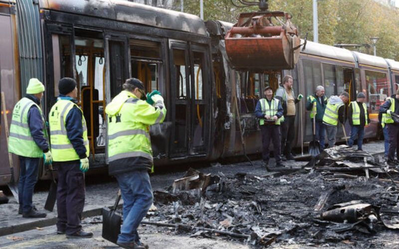 Dublin riots caused "tens of millions" of damage, says Varadkar
