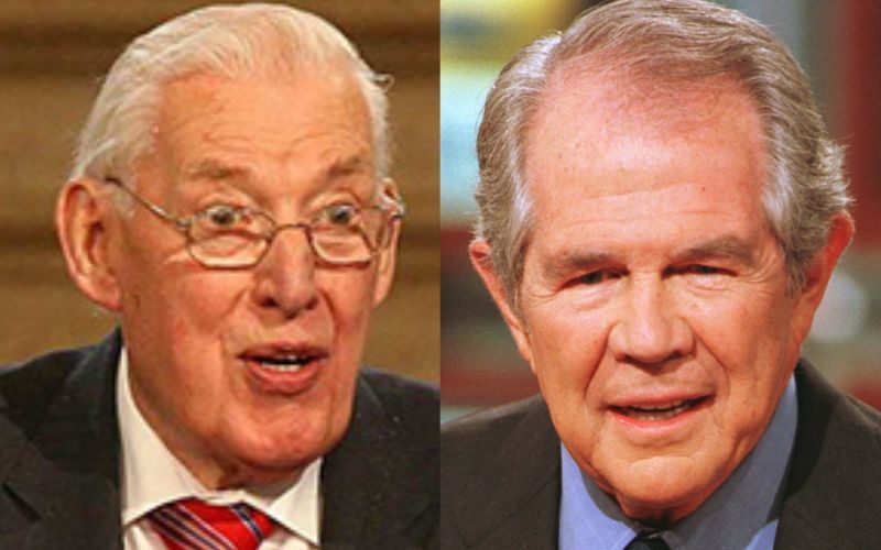 Ian Paisley and Pat Robertson, two peas in a fundamentalist pod