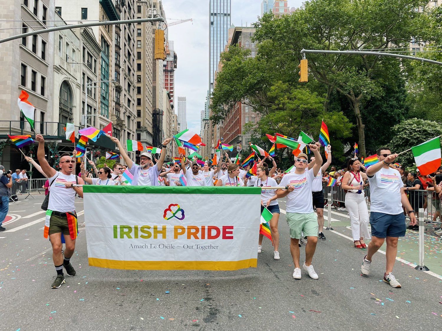 Irish LGBTQ group marches as part of New York Pride