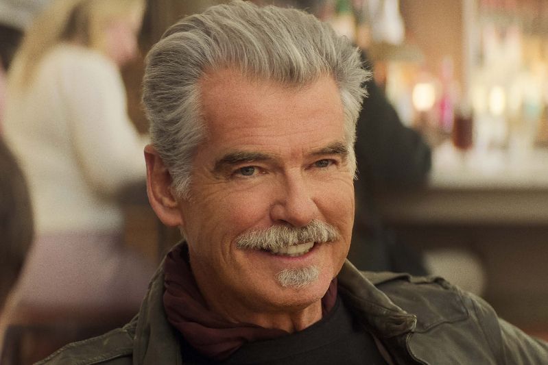Pierce Brosnan says "you'll have a laugh" with "The Out-Laws"