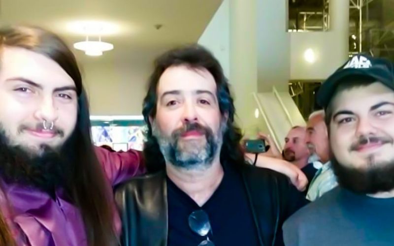 Stephen Termini's sons visit site of brutal Dublin attack