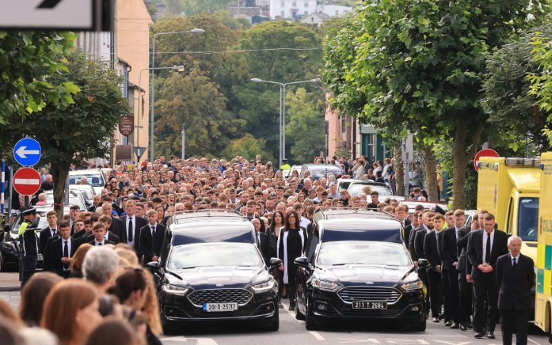 Luke and Grace McSweeney: Joint funeral for Clonmel siblings