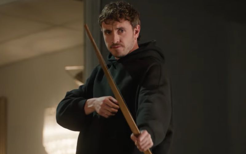 Paul Mescal "SNL" promo - Irish actor still in "Gladiator II" form