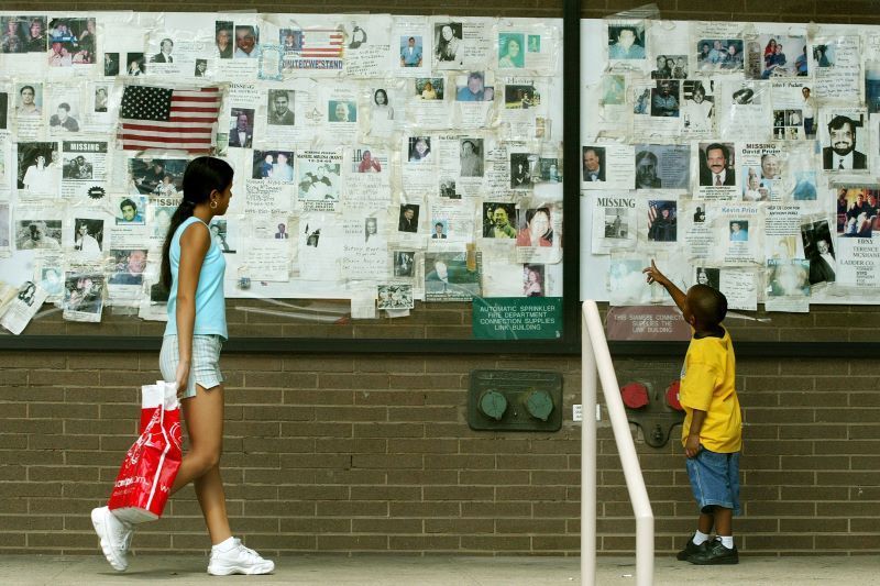 9/11 and how a poster of a beautiful missing Irish woman stunned me