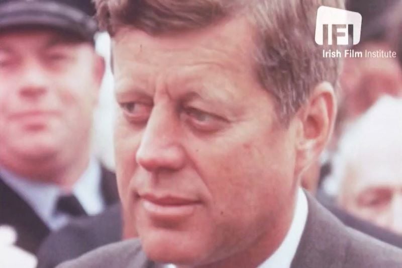 Footage of President Kennedy in Ireland in June 1963