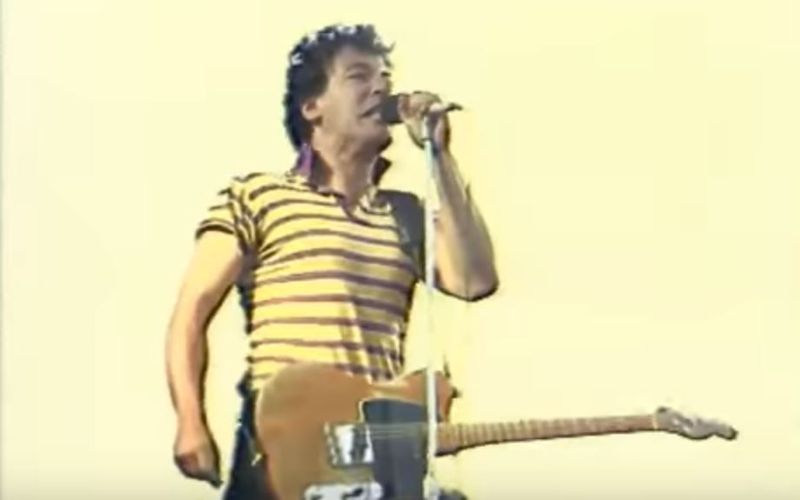 Bruce Springsteen on his fans at 1985 Slane concert in Ireland