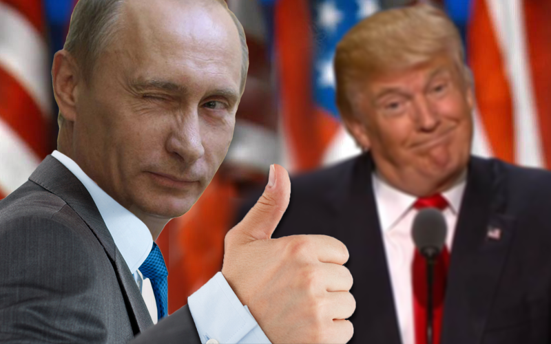 Five top reasons Donald Trump is making Vladimir Putin very happy ...