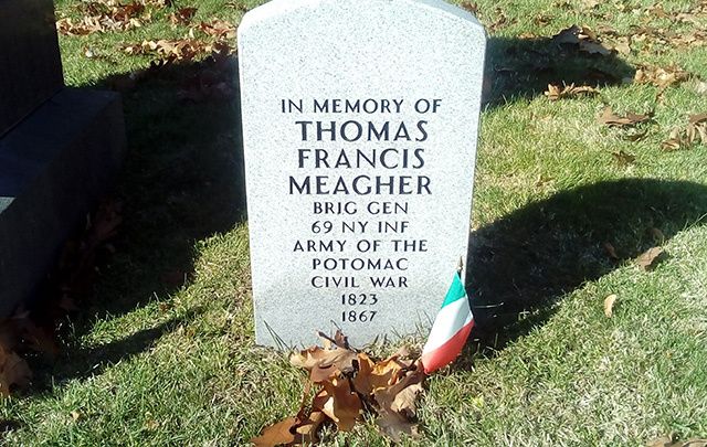 Famed Irish general Thomas Francis Meagher finally gets his marker in ...