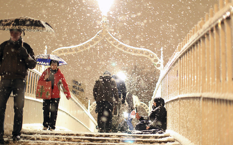 WATCH LIVE: Snowstorm fast approaching Ireland | IrishCentral.com