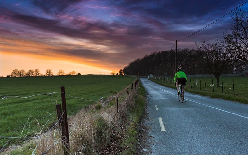 Cycling through the countryside of North Kildare and Meath
