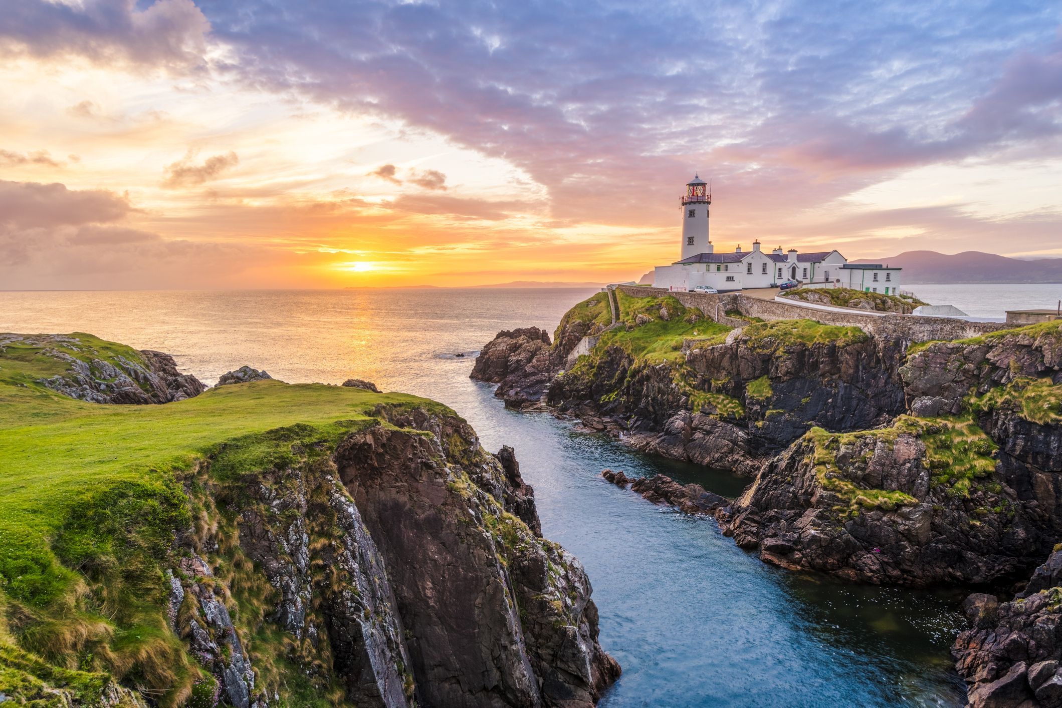 Stay somewhere flashy: the Lighthouse at Fanad Head in Donegal