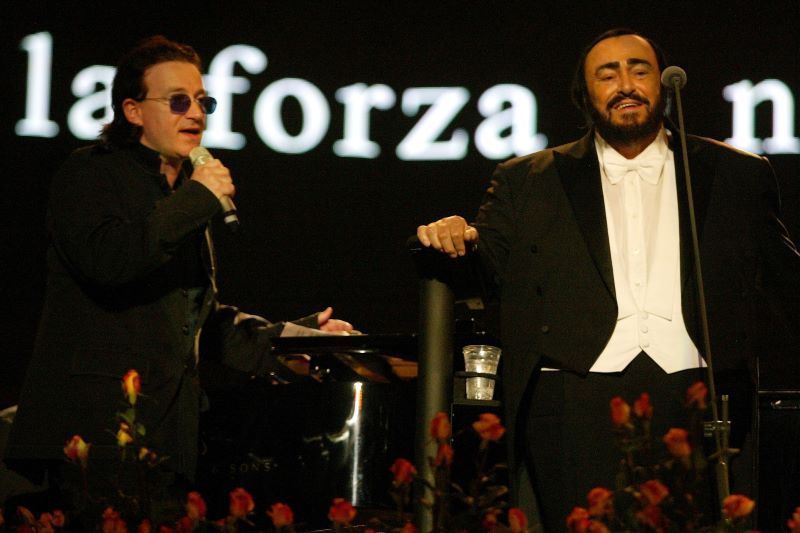 Bono opens Ron Howard's Pavarotti documentary