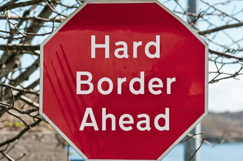 Ireland is likely facing a hard border after Brexit