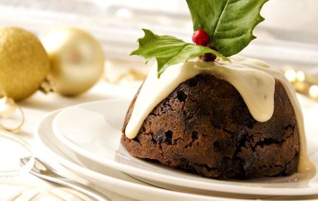 Irish Christmas pudding with brandy butter recipe Irish Christmas pudding with brandy butter recipe