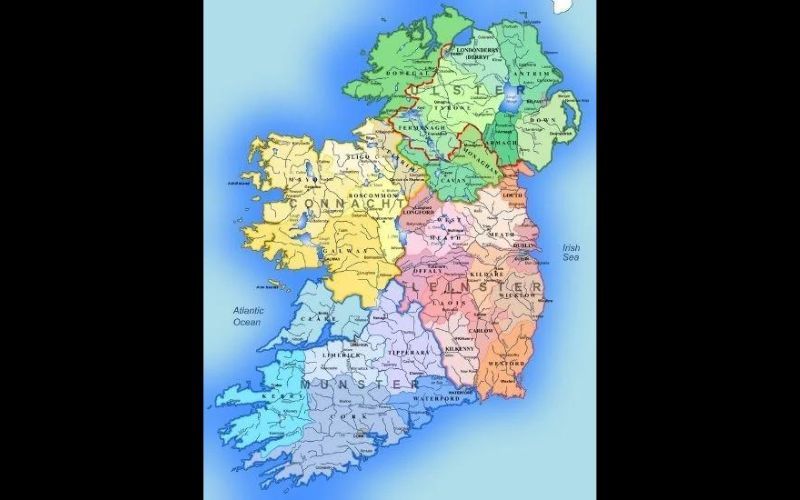 Ireland county names