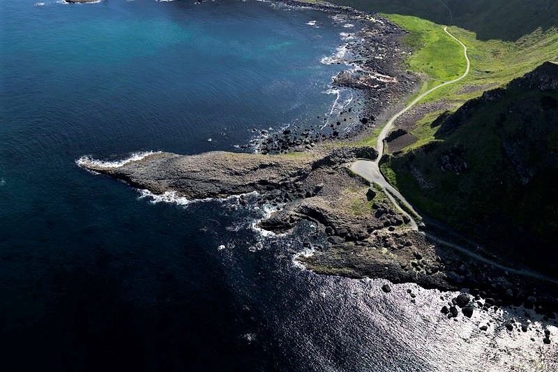 Ireland is surrounded by volcanoes