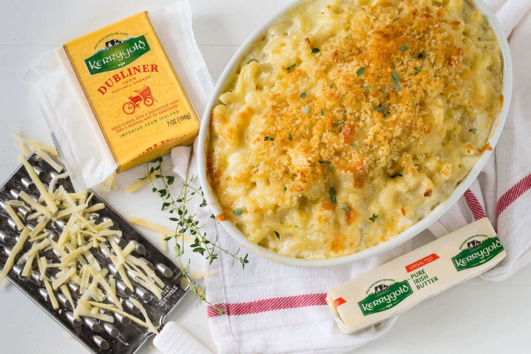 Irish mac and cheese recipe from Kerrygold