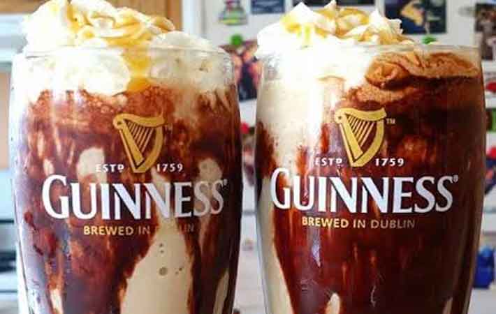 Guinness Jameson ice cream float recipe