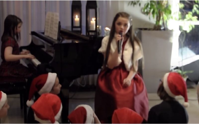 Irish girl's gorgeous rendition of Christmas favorite "O, Holy Night"