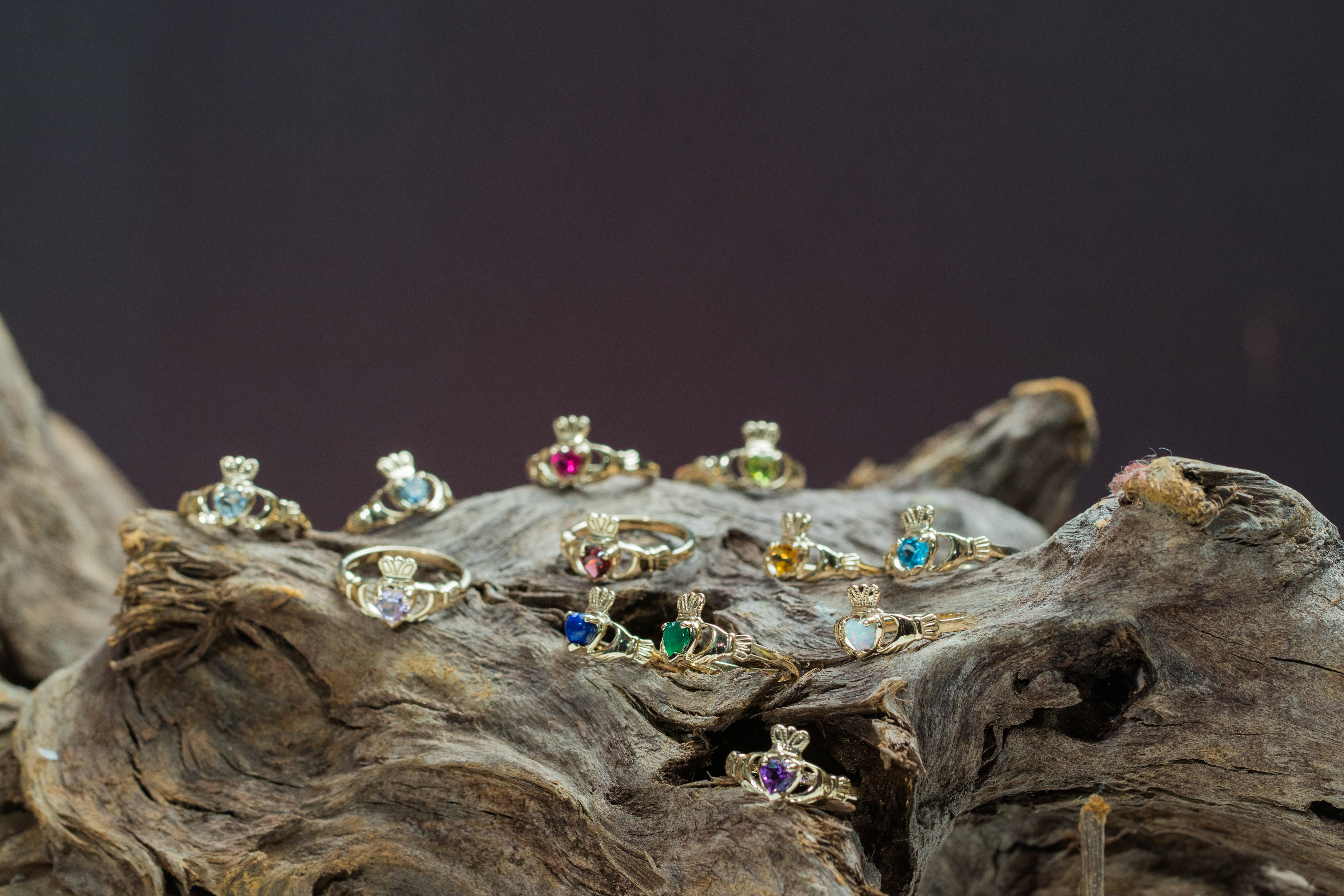 Win a Natural Birthstone Claddagh Ring