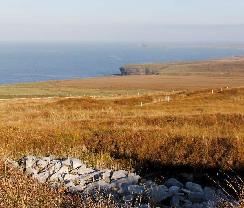 The Céide Fields, in Mayo