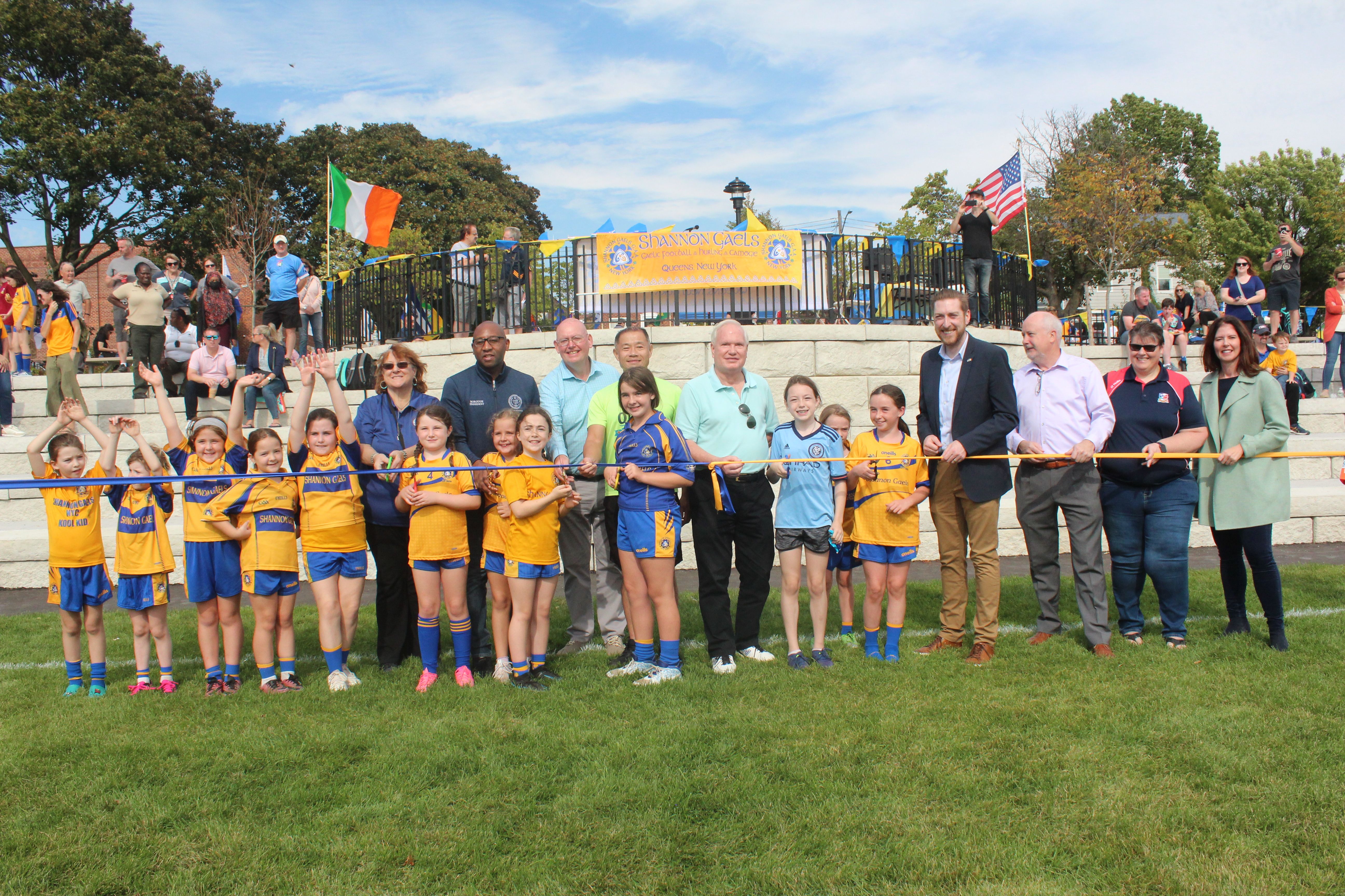 Shannon Gaels GAA open Queens pitches