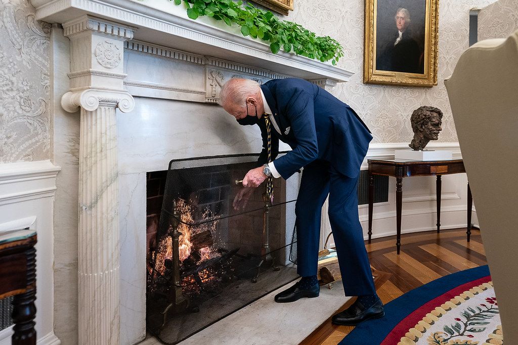 White House photos reveal how Joe Biden is settling in