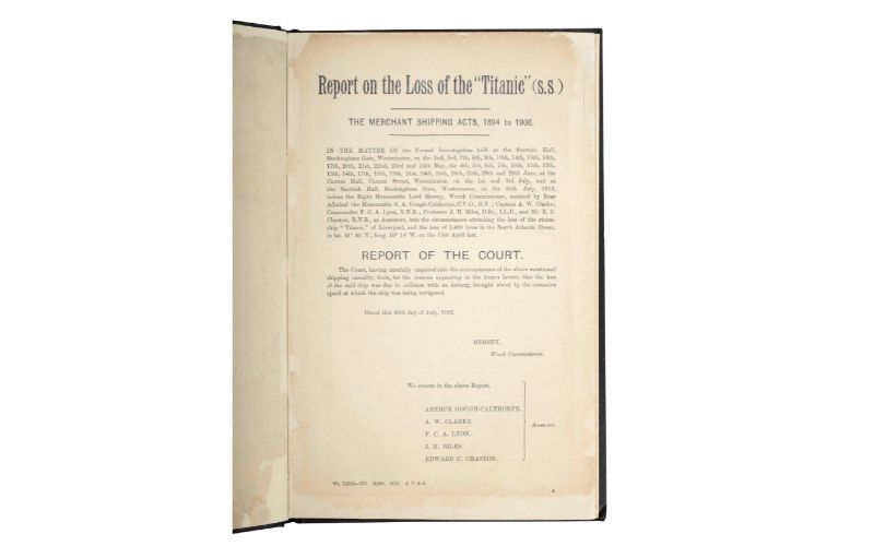 Titanic survivor messages from the Carpathia among treasures up for auction | IrishCentral.com