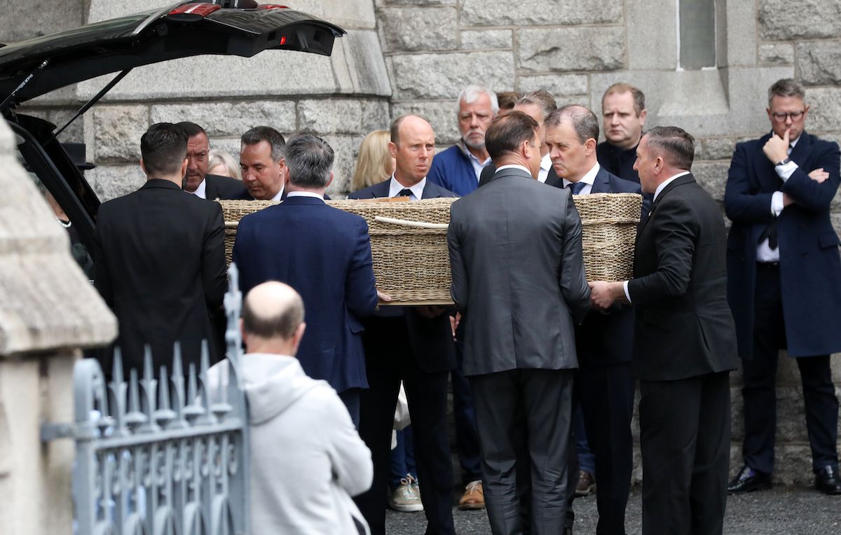 Andrew O'Donnell: Funeral for Irish teen in Dublin