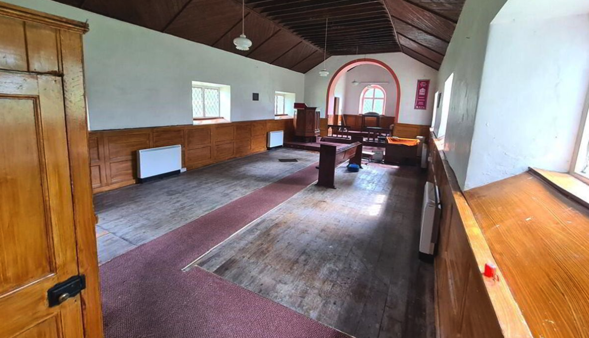 Historic Irish country church for sale, just $64k