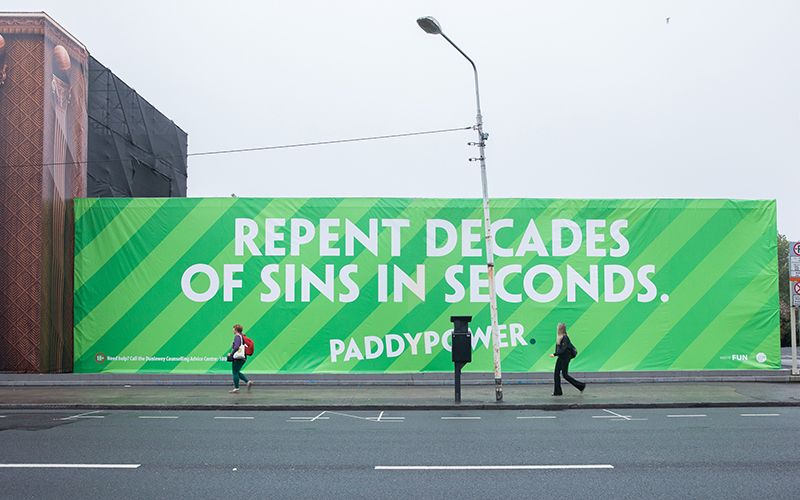 Prep for Pope! Paddy Power erect drive-thru confessional | IrishCentral.com