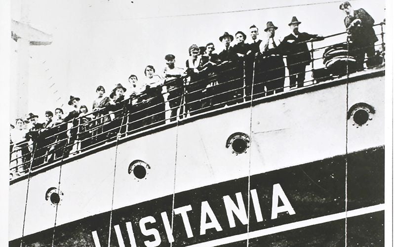 How the telegraph machine Lusitania shipwreck was raised