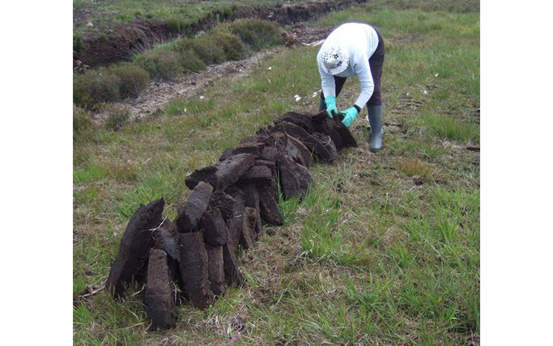 An open fire in Ireland - what is Irish turf?